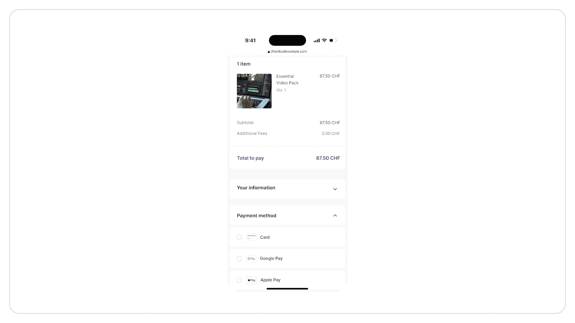 Two local payment methods now available: Swish and Twint